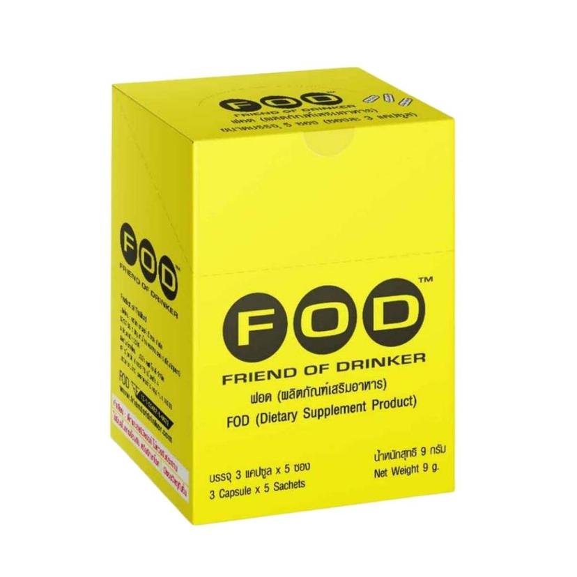 FOD Friend of Drinker (3 caps/sachet x 5 scahets) - Vitals